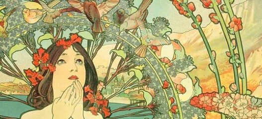 Art Nouveau Art Movement: The Legacy of Alphonse Mucha - Art With Symbols